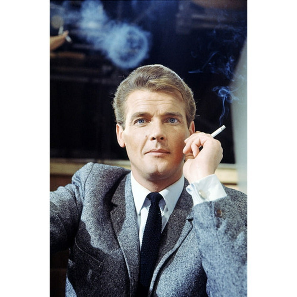 The Saint Roger Moore 24x36 Poster - Walmart.com - Walmart.com