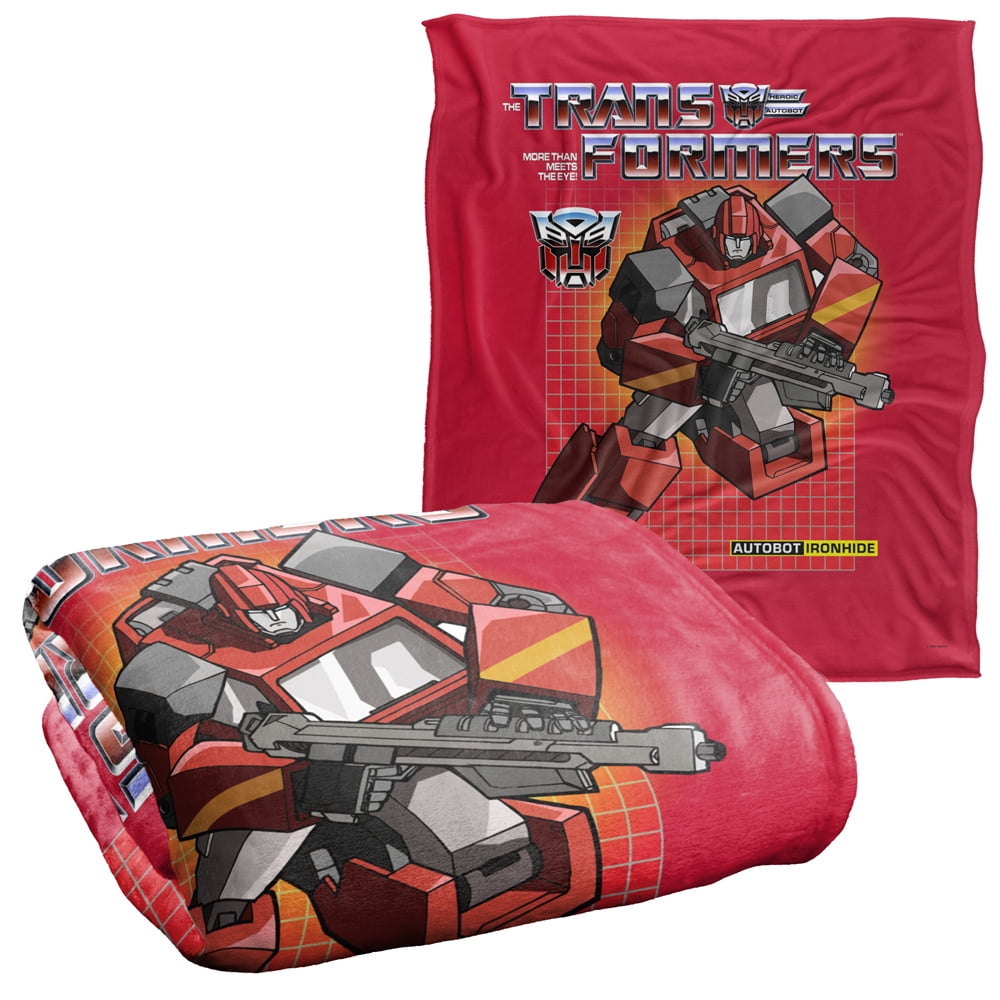 Transformers Ironhide Silky Touch Super Soft Throw Blanket 50' x 60 ...