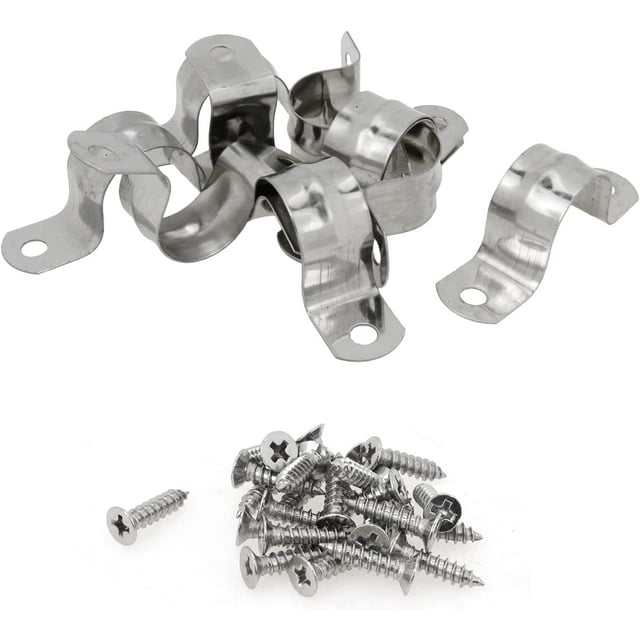 M25 Pipe Support Strap Two Hole Strap U Bracket Pipe Straps Clamps ...