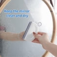 2 Pack 4.25 Inch Small Squeegee, All-Purpose Shower Mirror Squeegee ...