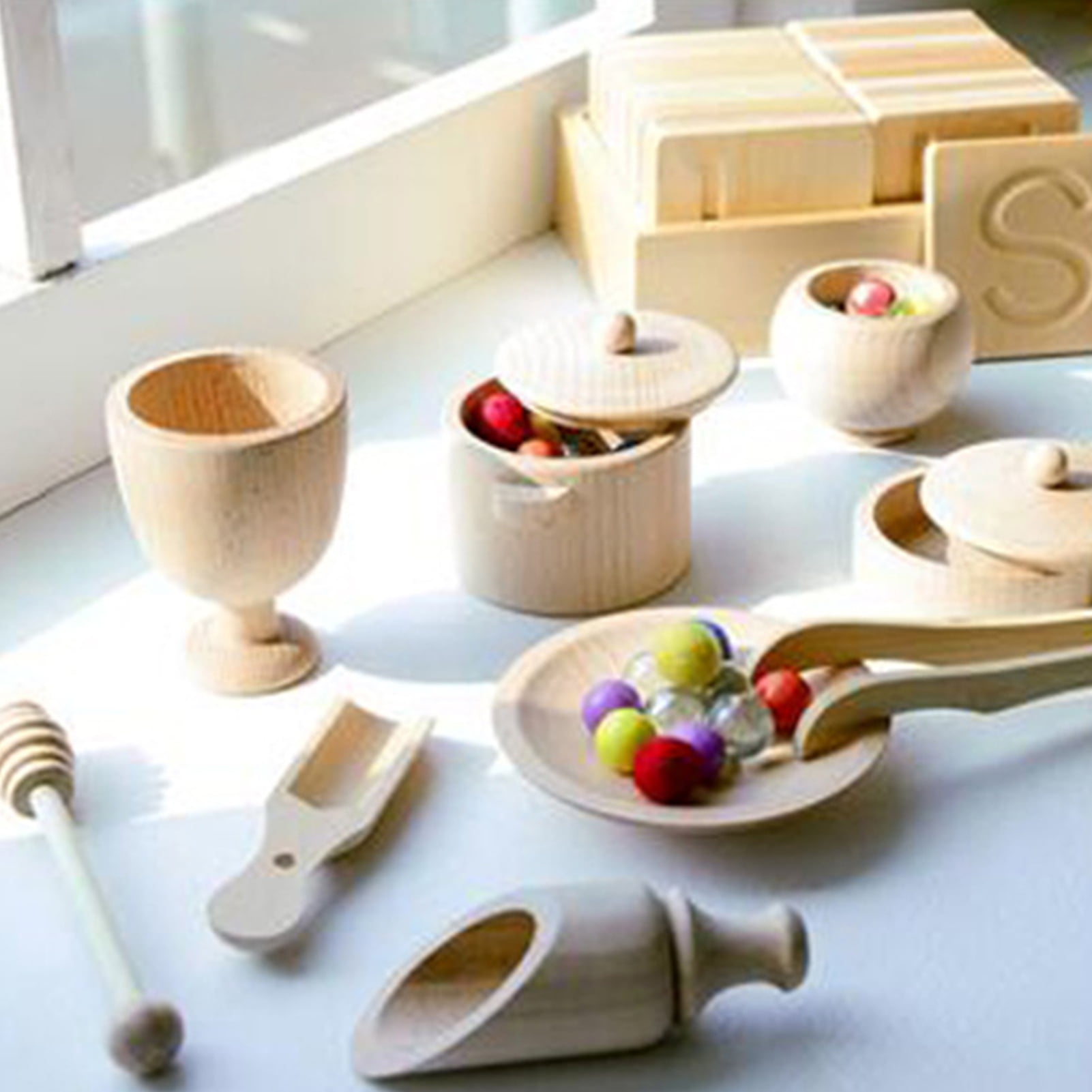 Baby & Toddler Toys Toys & Games Pots Fine Motor Sensory Bin Tools Kit ...