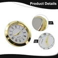 Mlless 36mm/55mm Mini Clock Insert Quartz Movement Round Quartz Clock ...