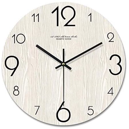 Wall clock without ticking noises Modern wall clocks, 12 inch 30 cm ...