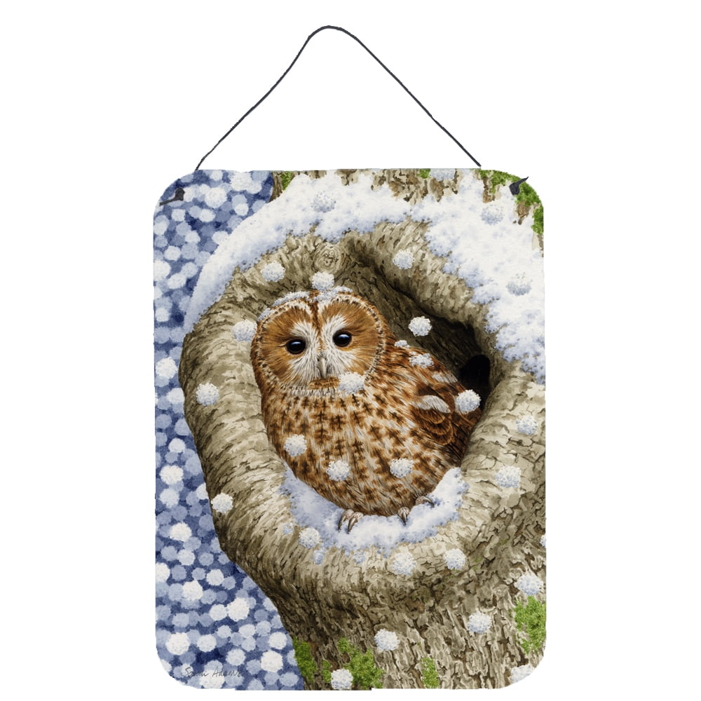 Tawny Owl in the Tree Wall or Door Hanging Prints - Walmart.com ...