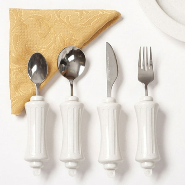 Built up handle utensils, straight, complete set - Walmart.com ...