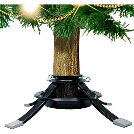 Tree Stand Base Christmas Tree Stand with Steel Legs Eyebolts Screws ...