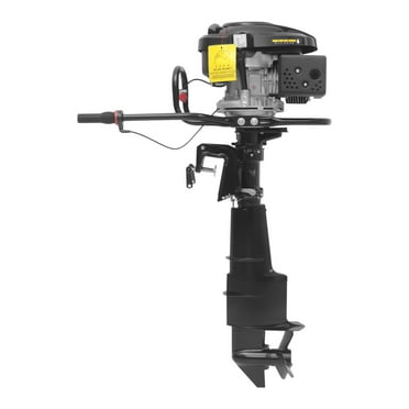 Wuzstar 4-Stroke 4HP Outboard Motor eavy Duty Fishing Boat Engine With ...