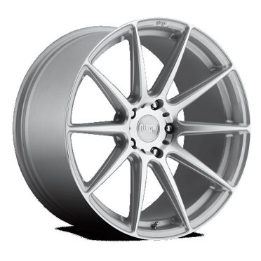 Niche 1PC Aluminum Rim M124 MILAN 18X8in Gloss Black Brushed Finish ...