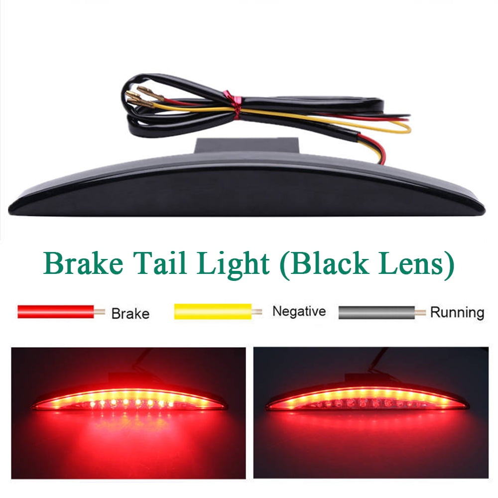 ALLTIMES Motorcycle LED Rear Brake Tail Light for Harley for Dyna for ...