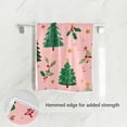 Christmas Trees Hand Towels Winter Face Towel Soft Thin Guest Towel ...