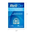 ReliOn Pen Needles, 4 mm x 32G, 50 CT, 3-Bevel, Sterilized, Disposable ...