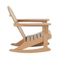 Westintrends Malibu Rocking Chair Outdoor All Weather Resistant Poly