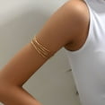 DESIGNICE 2026 New Upper Arm Cuff - Dainty Minimalist Layered Bangle ...