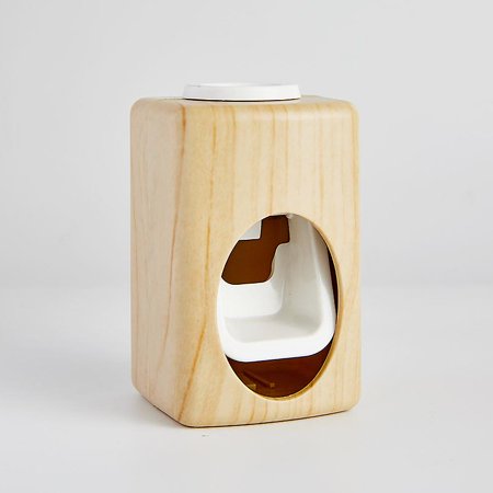 Xizioo Wood Grain Wall-mounted No-punch Automatic Toothpaste Dispenser ...