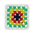 Red Heart® Granny Square™ #4 Med Acrylic Yarn, Wht-green scream 250g ...