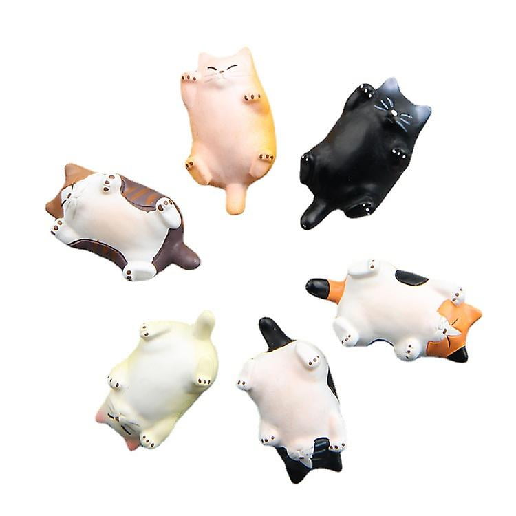 6 Paquetes de Pegatinas para Refrigeradores de Gatitos Suyoo Imanes ...