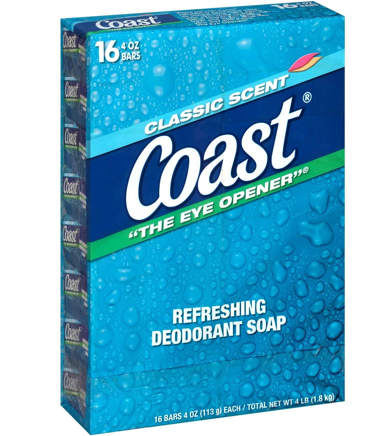 Desodorante refrescante Soap Bar Coast 120 ml x 4 | Bodega Aurrera en línea