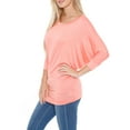 Women's Banded Dolman Top - Walmart.com