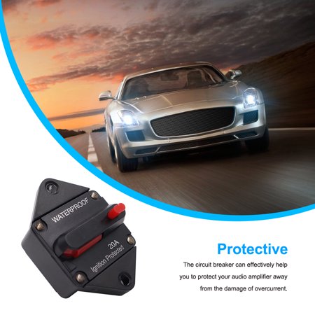 Plastic Automobile Audio Amplifier Circuit Breaker Metal Plastic ...