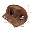 Premier Pontoon Boat Dash Panel | MNStar 00-8215 Woodgrain - Walmart.com