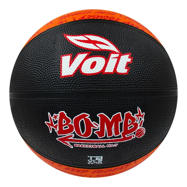 Voit Balón de Basquetbol No. 7, 29.5", Bomb BS100 Negro Rojo | Walmart en línea