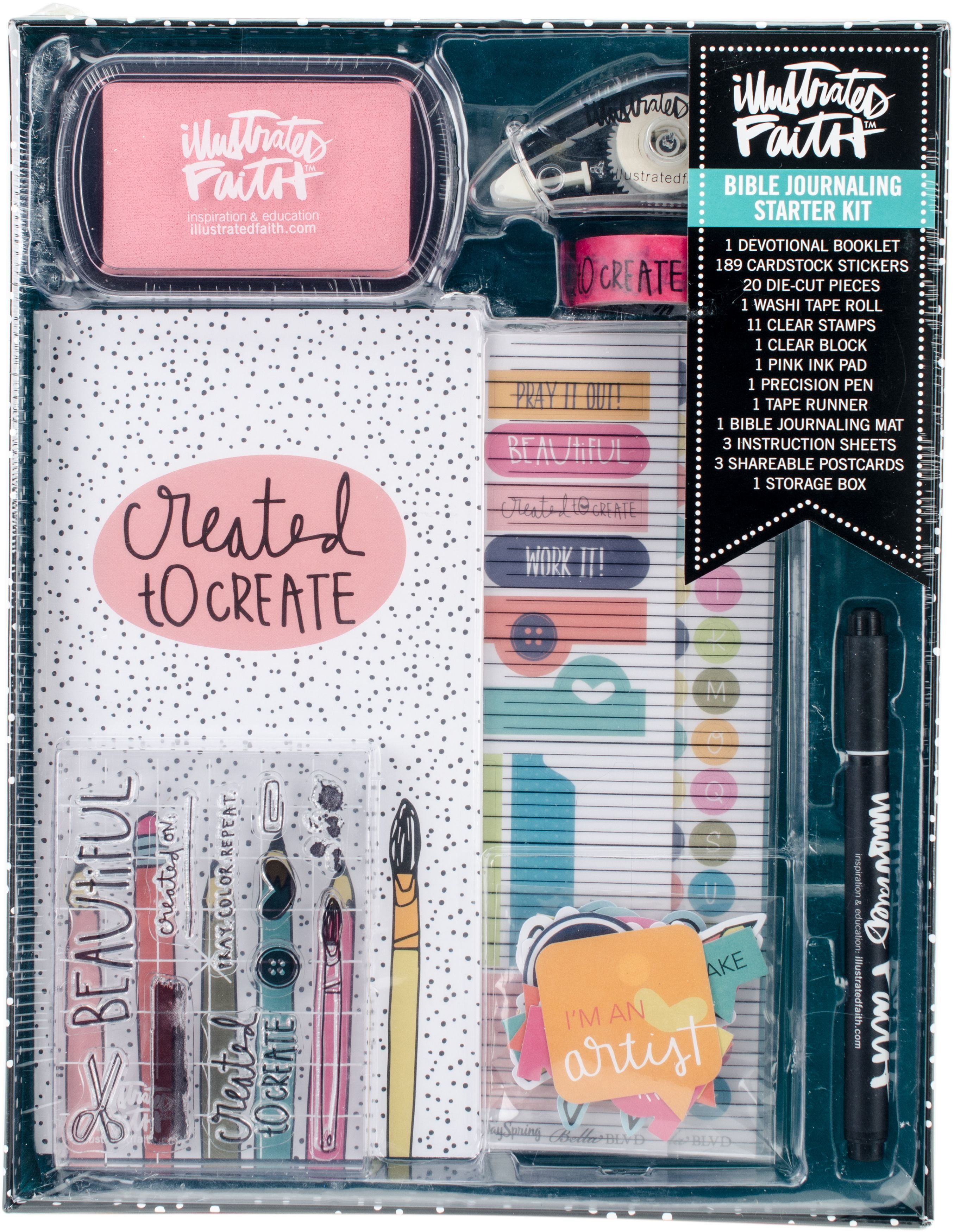 Illustrated Faith Basics Bible Journaling Starter Kit-Created To Create ...