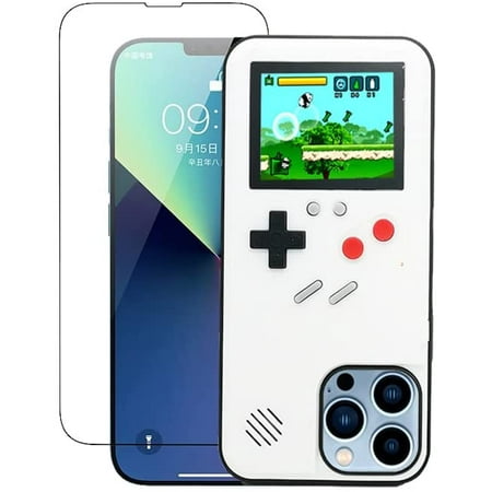 Compatible with iPhone 13 Pro Case Gameboy Design, Retro Video Game ...