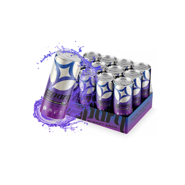 NOS High Performance Energy Drink, Grape Flavor, 16fl oz - Pack of 16 ...