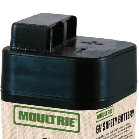 Moultrie 6 Volt Rechargeable Safety Battery for Automatic Deer Feeders ...
