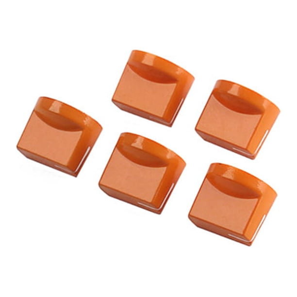 5 Pieces Adjustable Guitar Pedal 5 Pieces Plastic Anti-fade Knob Caps ...