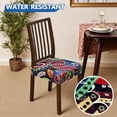ANXPTIME Pack of 2 Fade Resistant Curlicue Pattern Stool Seat Canopies ...