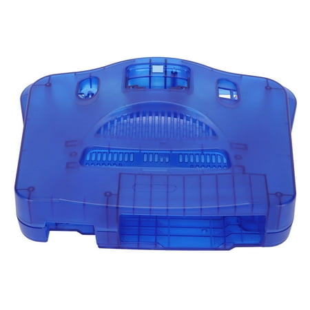 Retro Video Game Console Shell, Translucent Blue Retro Video Game ...