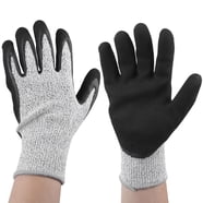 Industrial Standard Shoulder Split Gloves, Large, Leather, Fabric, Red ...