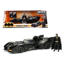 Jada Original 1989 Batmobile with Diecast Batman Figure, 1/24 Scale ...
