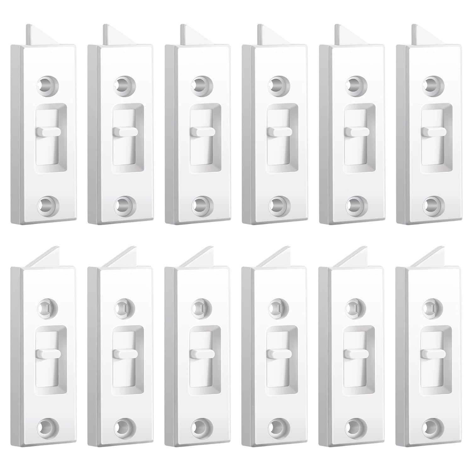 YQHWQ Window Latches 2" Hole Center Spacing Sliding Lock Replacement 12 ...