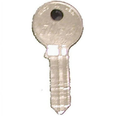 Kaba TM15 1 x 0.08 in. Ilco Nickel Plated Brass Trimark Locks Key Blank ...