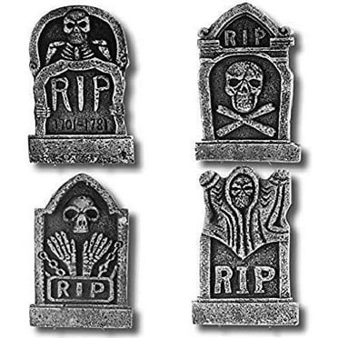 CEMETERY SCENE SETTER Backdrop Party Wall Decoration Halloween Haunted ...