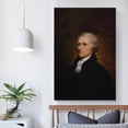 Alexander Hamilton Portraits Poster Poster Cool Artworks Painting Wall ...