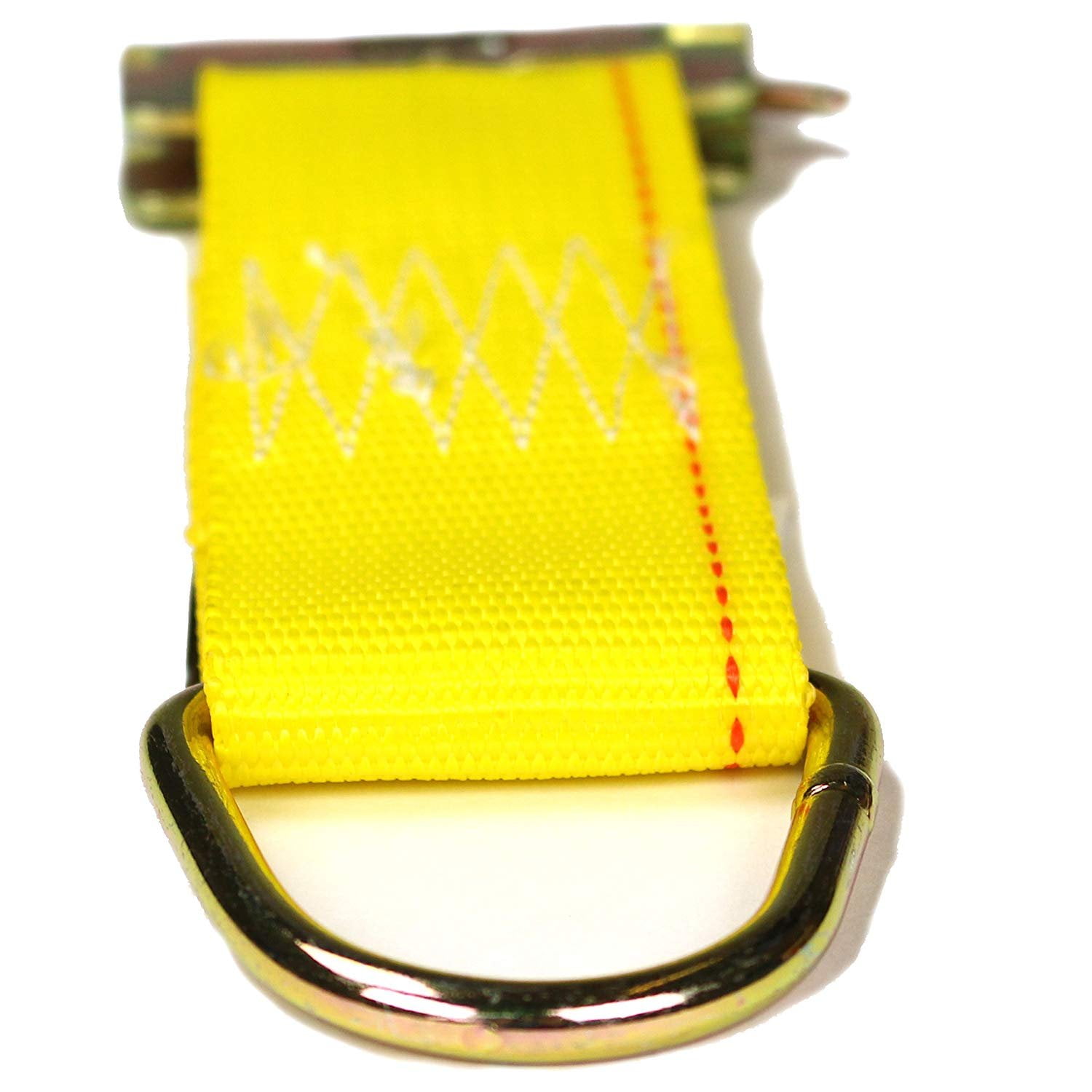 10-Pack E-Track Rope Tie-Offs, 2′ x 6′ Yellow Rope Tieoff Cargo Tie ...