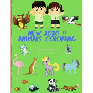 Cute Animal Coloring Book for Girls (Paperback) - Walmart.com