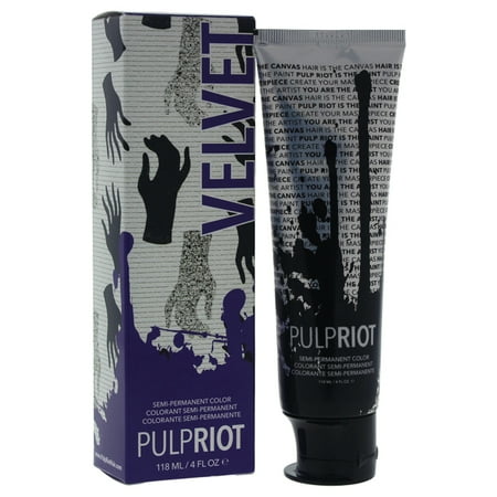 Semi-Permanent Color Velvet - Eggplant by Pulp Riot for Unisex - 4 oz ...