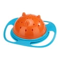 Baby Gyro Bowl 360 Degree Rotation Spill Resistant Kids Feeding Dish ...