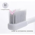 Y-kelin V-Shaped Orthodontic Toothbrush Soft Bristle (4 pcs) with one ...