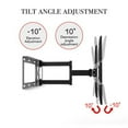 TV Wall Mount, TV Mounts Swivel and Tilt Full Motion for Most 32-60 ...