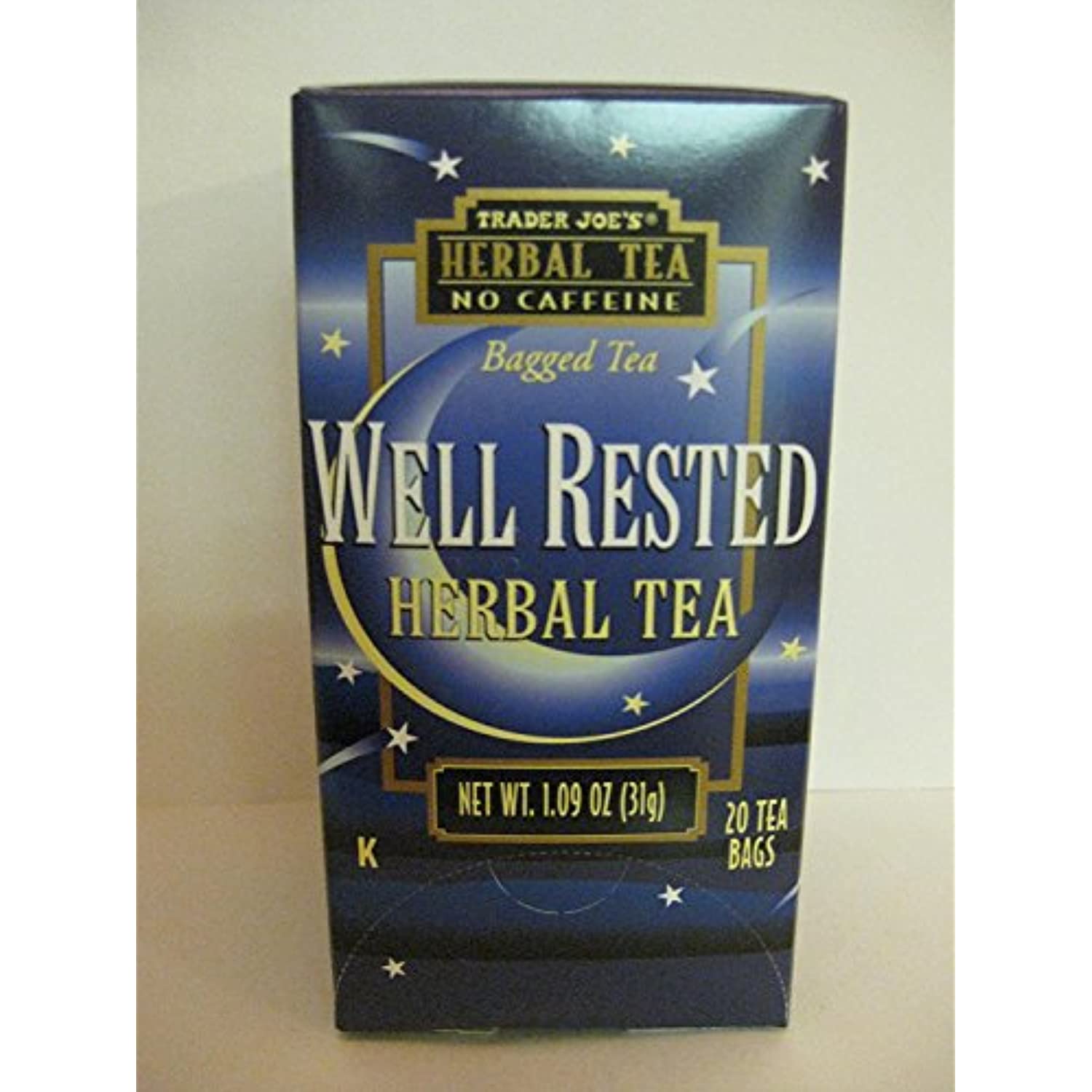 3 Pack TJ Well Rested Herbal Tea No Caffeine - Walmart.com