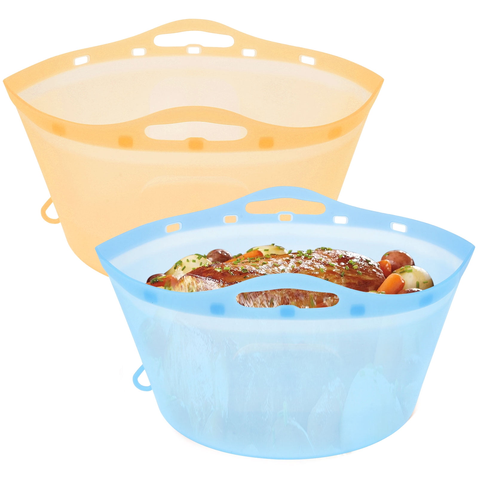 Click here for Civg 2pcs Silicone Slow Cooker Liners Fits 6-10 Qt... prices