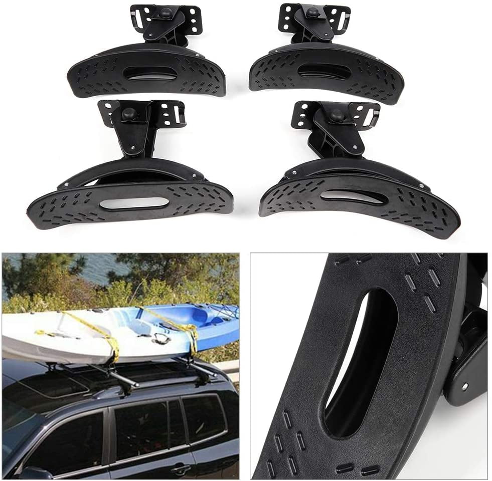 CCIYU kayak roof rack Fits Most Size Crossbar Saddles Kayak Carrier ...