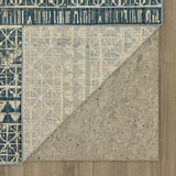 Mohawk Home Wilton Woven Indoor Area Rug, Blue, 3' x 5' - Walmart.com