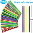 NOGIS 300PCS Plastic Pick Up Sticks Classic Game 6.5 Inch Long Pick-up ...