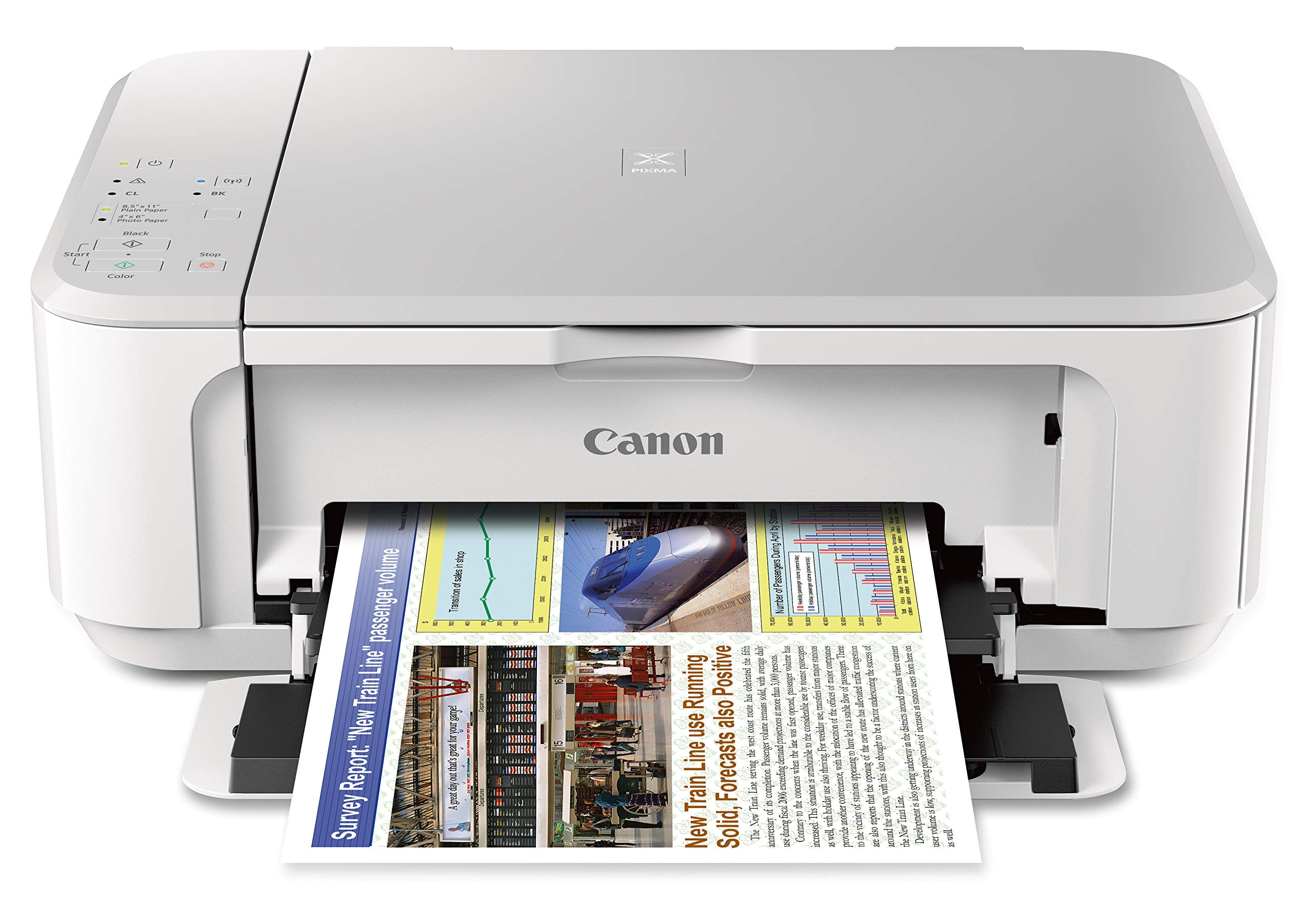 Canon PIXMA MG3620 Wireless All-In-One Color Inkjet Printer with Mobile ...